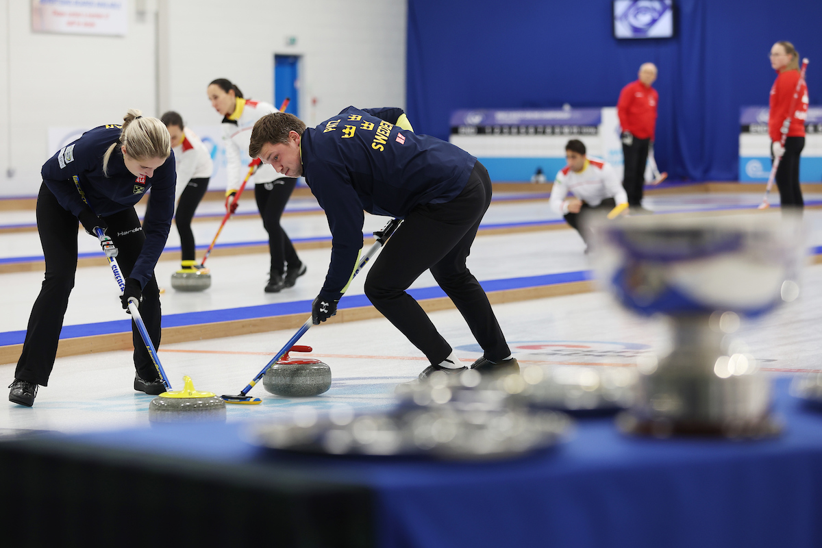 Sweden defend World Mixed title - World Curling