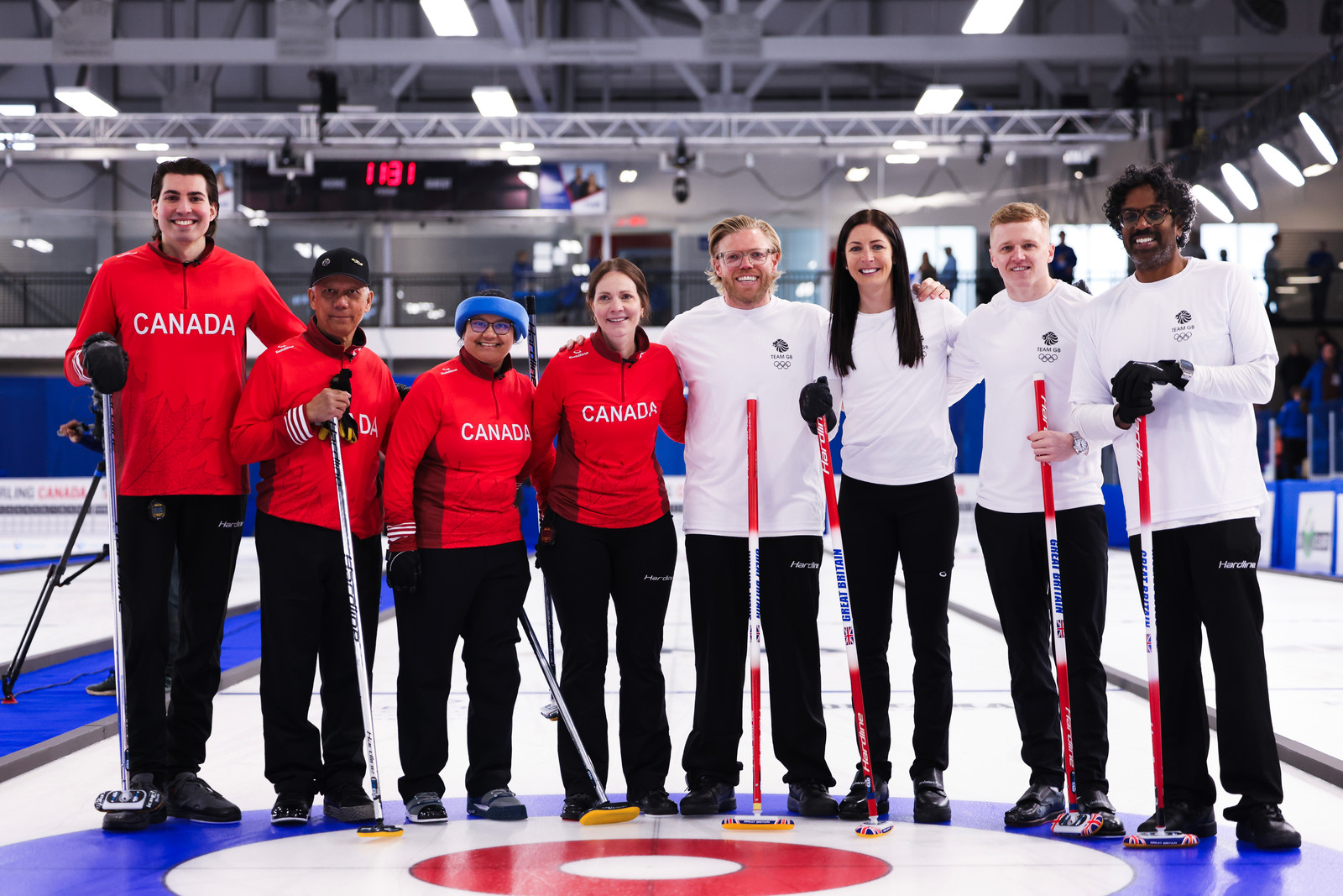 Rob and Romesh swap comedy for curling in Olympic-build up special ...